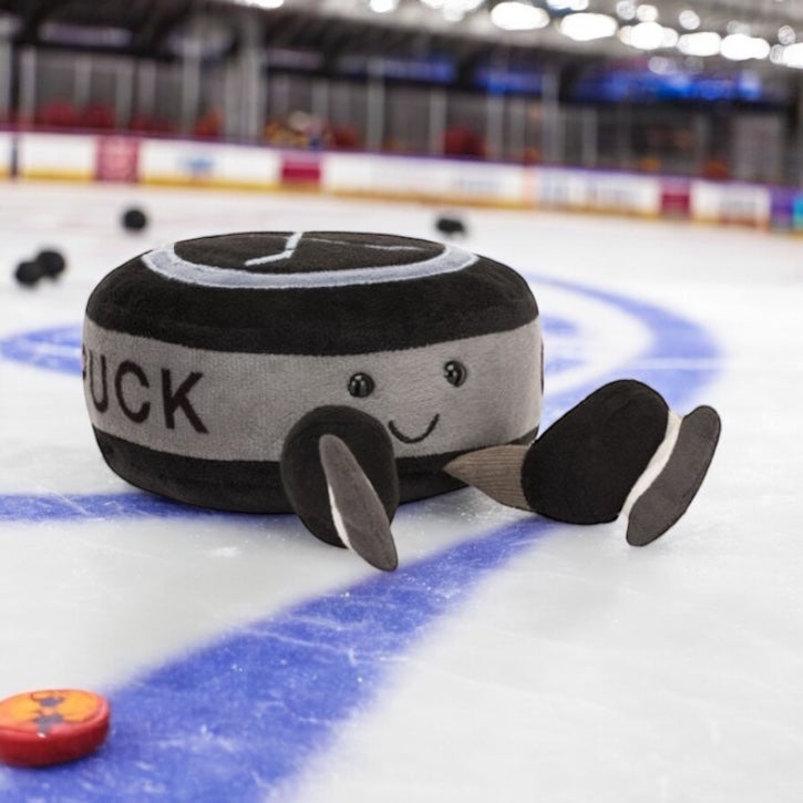 Jellycat Amuseables Sports Ice Hockey Puck | Muddy Moose Market