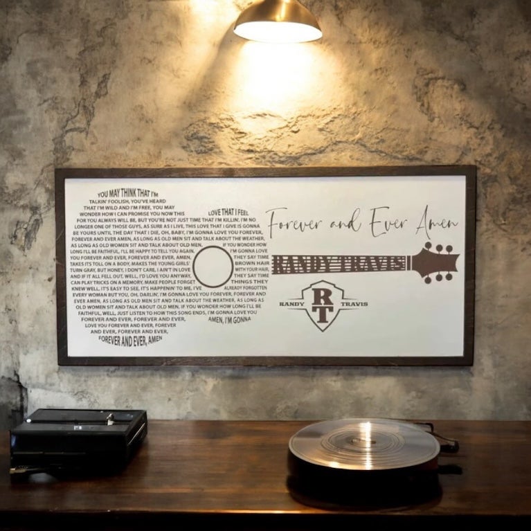 Randy Travis Forever and Ever Amen Sign 21 x 10 (arriving June 4th ...