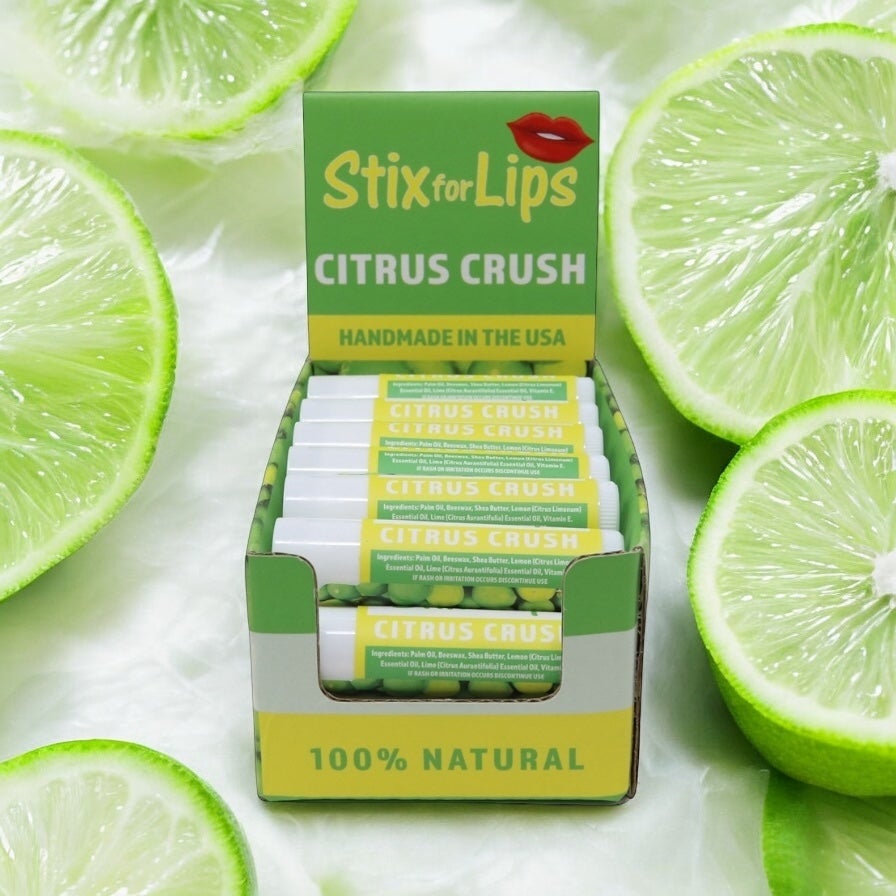 Stix For Lips Balm Citrus Crush | 100% Natural | Muddy Moose Market