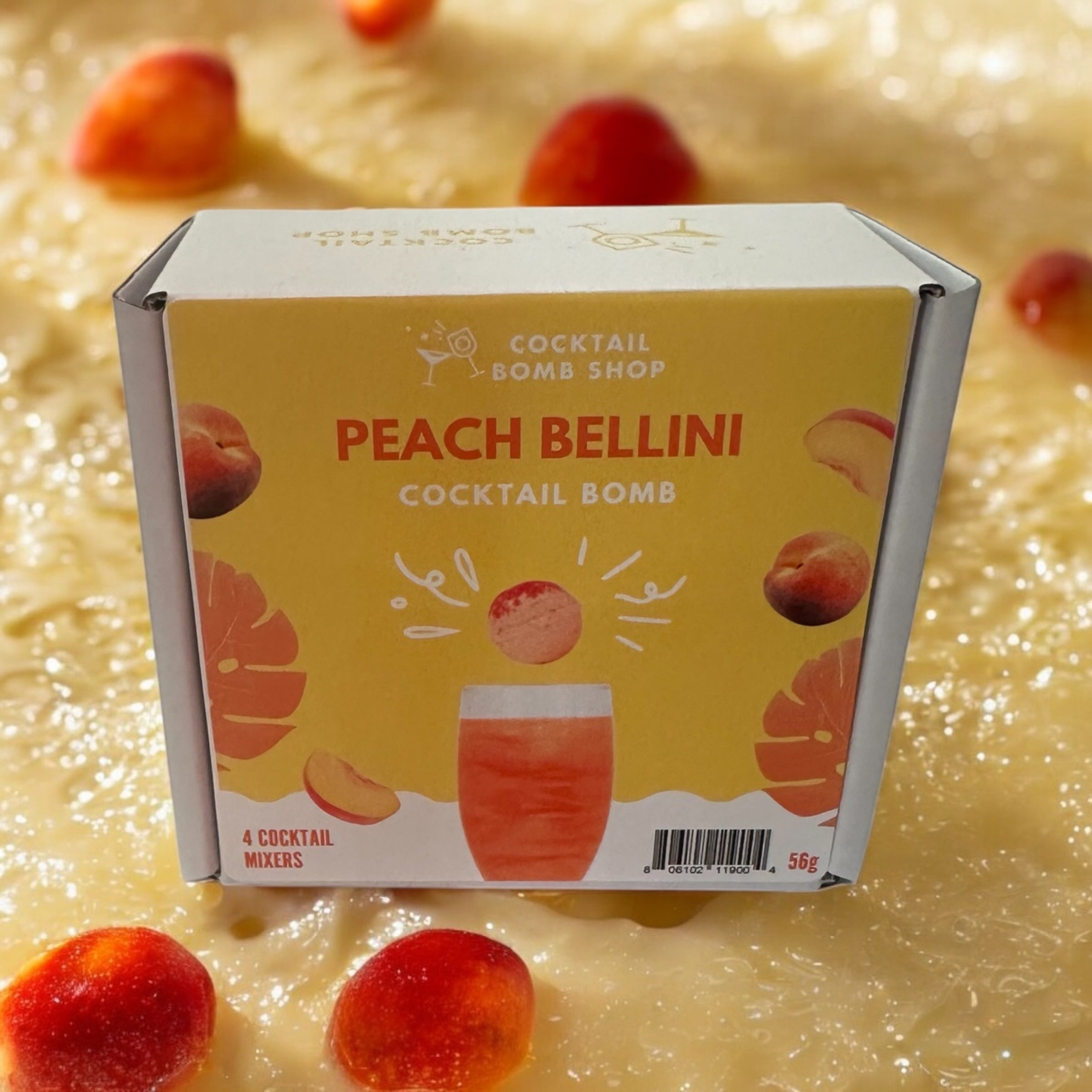 Cocktail Bomb Peach Bellini Gift Set | Muddy Moose Market