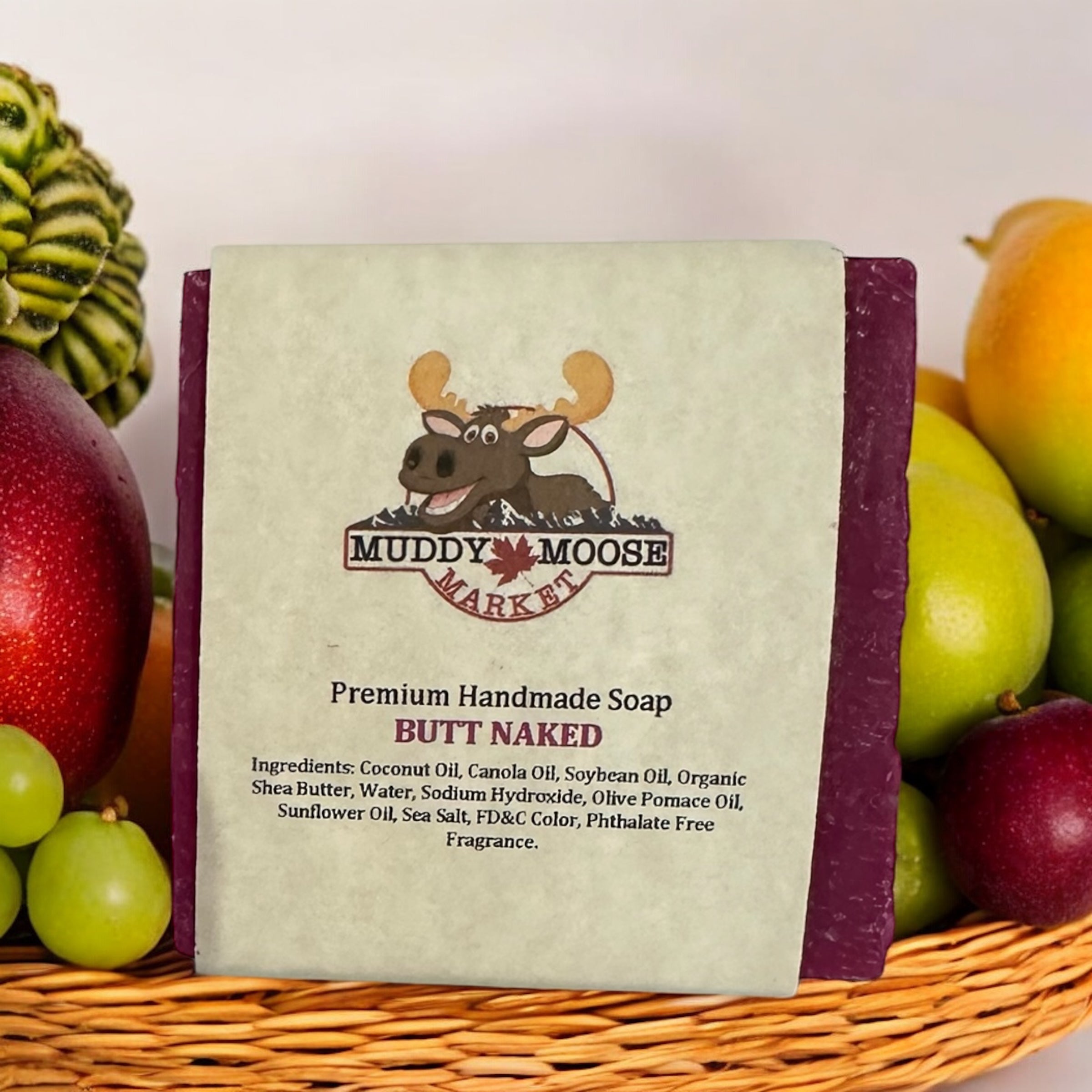 Handmade Soap Butt Naked | Muddy Moose Market